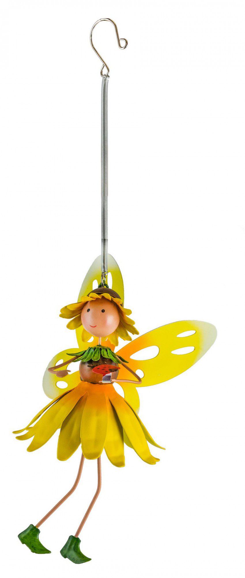 Fountasia Fairy Kingdom Floral Fairy Springer Sunflower - Bubblelush ...