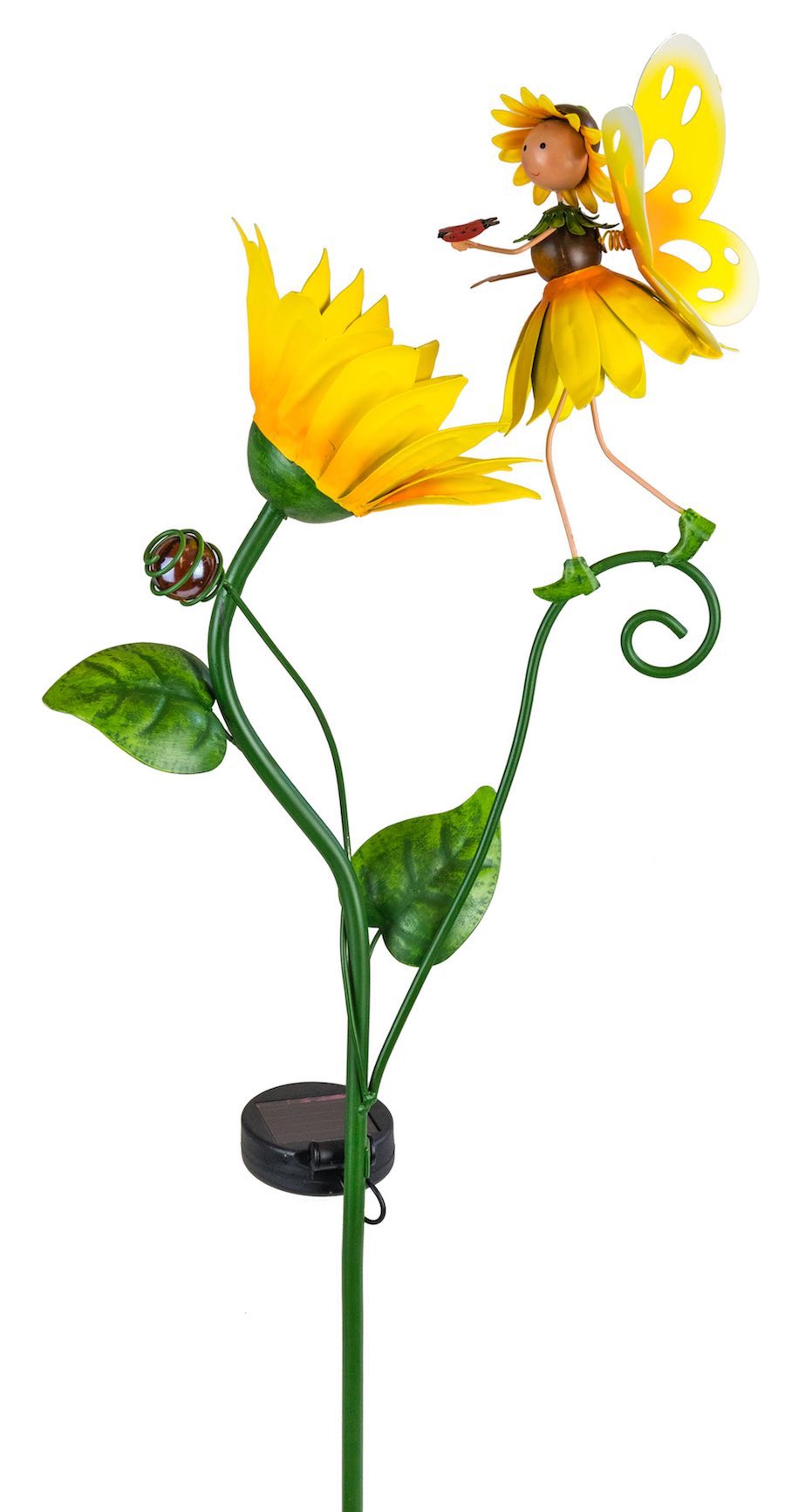 Fountasia Fairy Kingdom Solar Light Stake Sunflower - Bubblelush Divine ...
