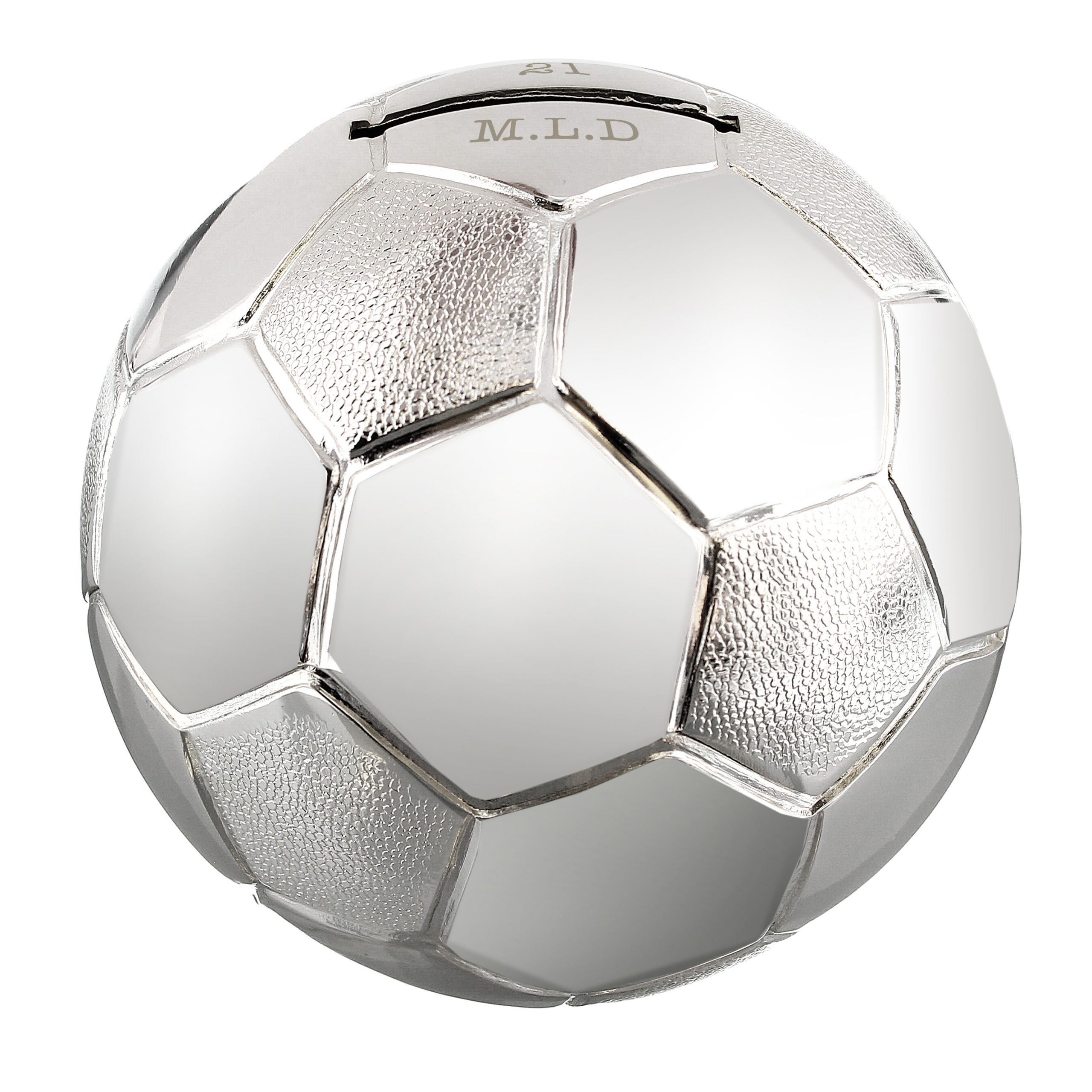 Personalised Football Money Box - Bubblelush Divine Gifts